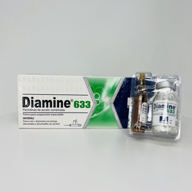 DIAMINE 6.33 (PENICILINA G. BENZATINICA) 1-VIAL. – rofasa.com